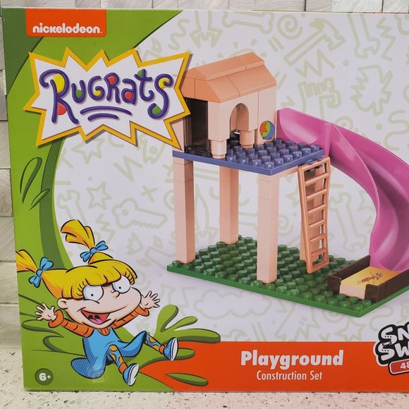 Nickelodeon | Toys | Rugrats Playground Construction Set Angelica ...